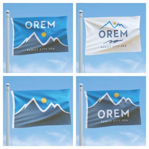 Orem City Council gets first look at new city flag options | News ...